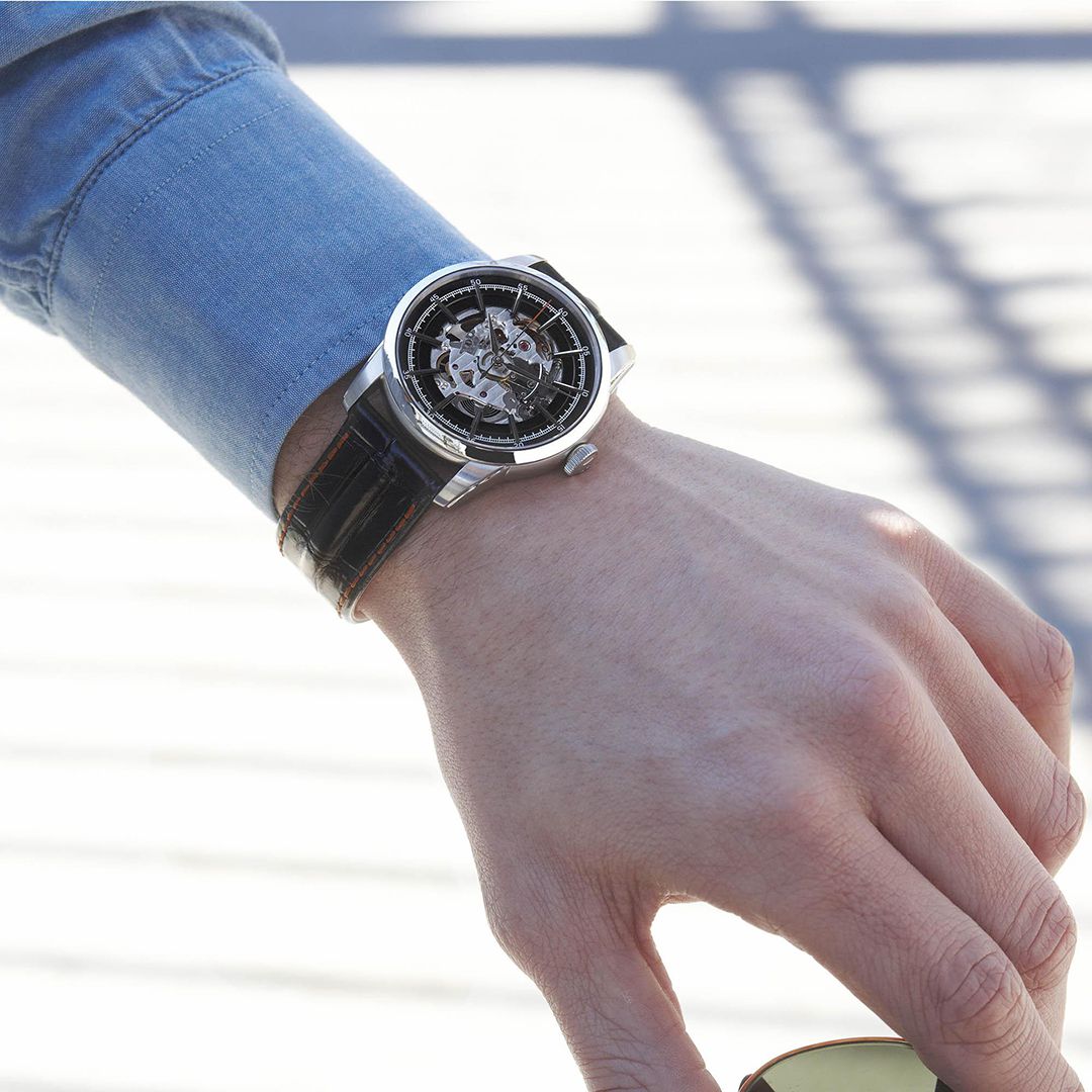 Hodinky Hamilton American Classic RailRoad Skeleton Auto H40655731 | Altman